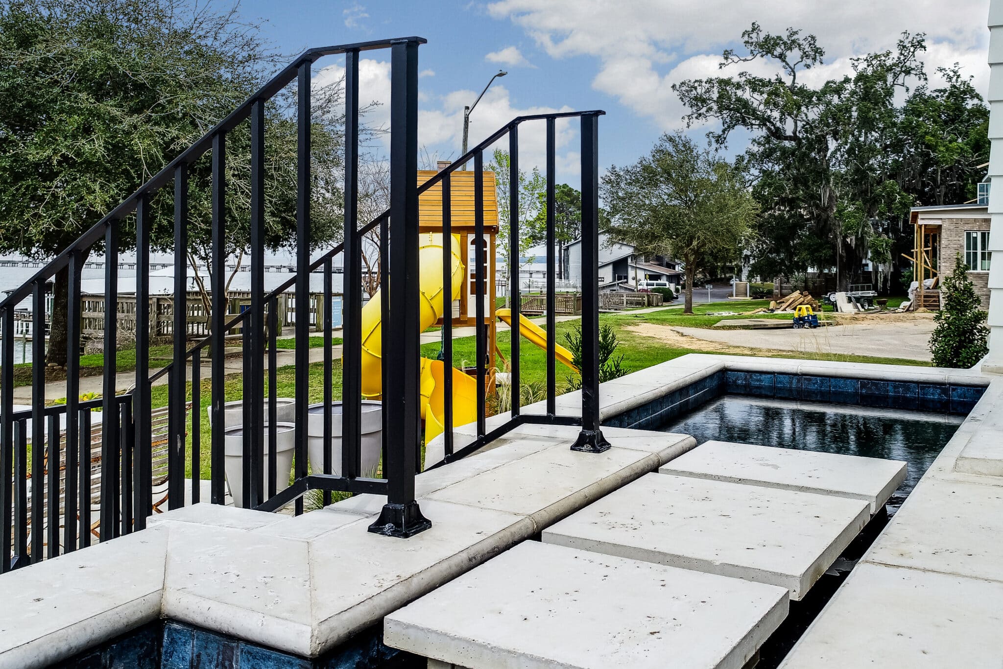 Pool Handrail Installation - Premier Pool Service